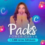 Pack Canva + 2.000 Templates Editáveis no Canva um Power Pack